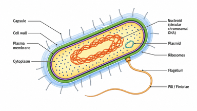 Cell Diagram Generator | Labeled Animal, Plant & Bacterial Cells ...