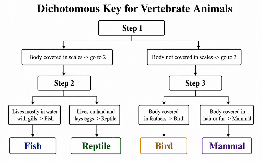 Free Dichotomous Key Maker | SciDraw AI