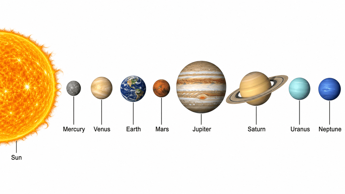 Free Solar System Diagram Maker | Planets Diagram Generator | SciDraw AI